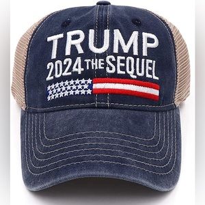 Accessories | Trump 224 The Sequel Distressed Look Cool Mesh ...